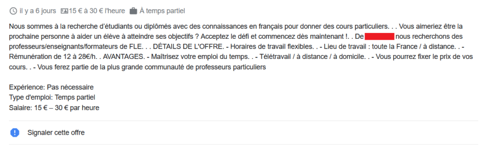 Recherche d’emploi FLE à l’étranger : 7) Pour rire un petit peu ...