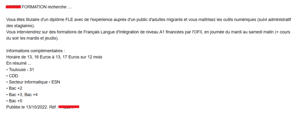 Recherche d’emploi FLE à l’étranger : 7) Pour rire un petit peu ...